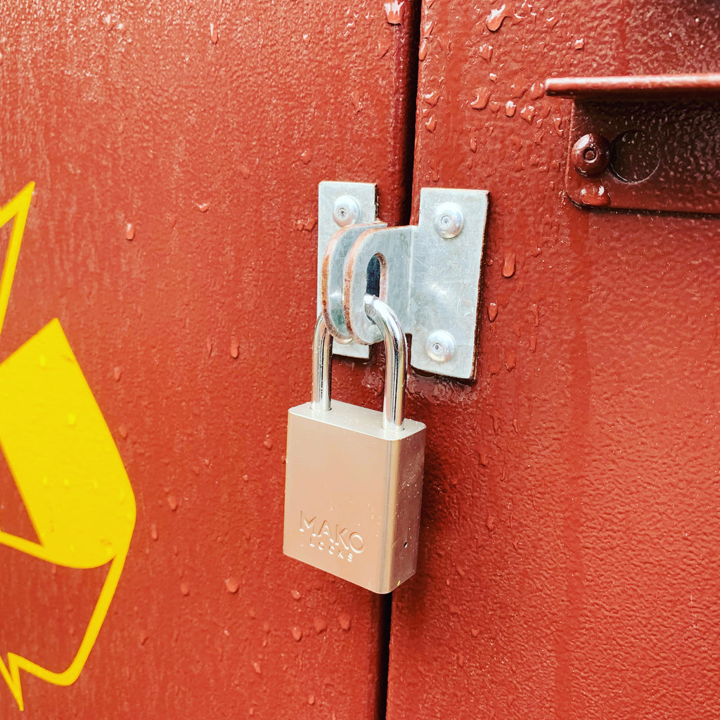 MAKO Mo. 427 - Rekeyable Rectangular Padlock – MAKO Locks